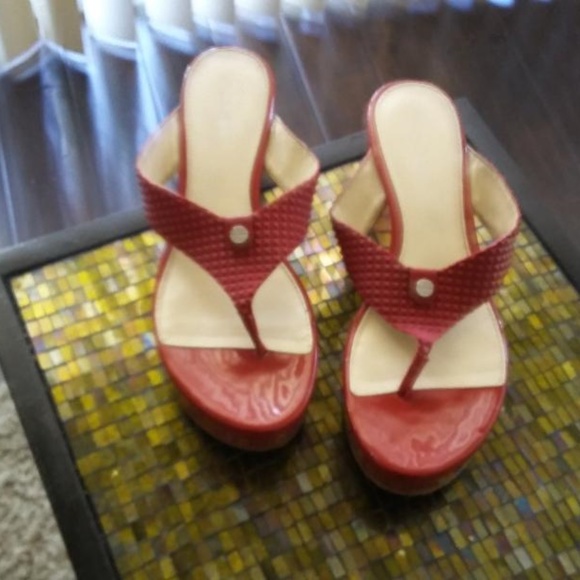Calvin Klein | Shoes | Calvin Klein Platform Sandals | Poshmark